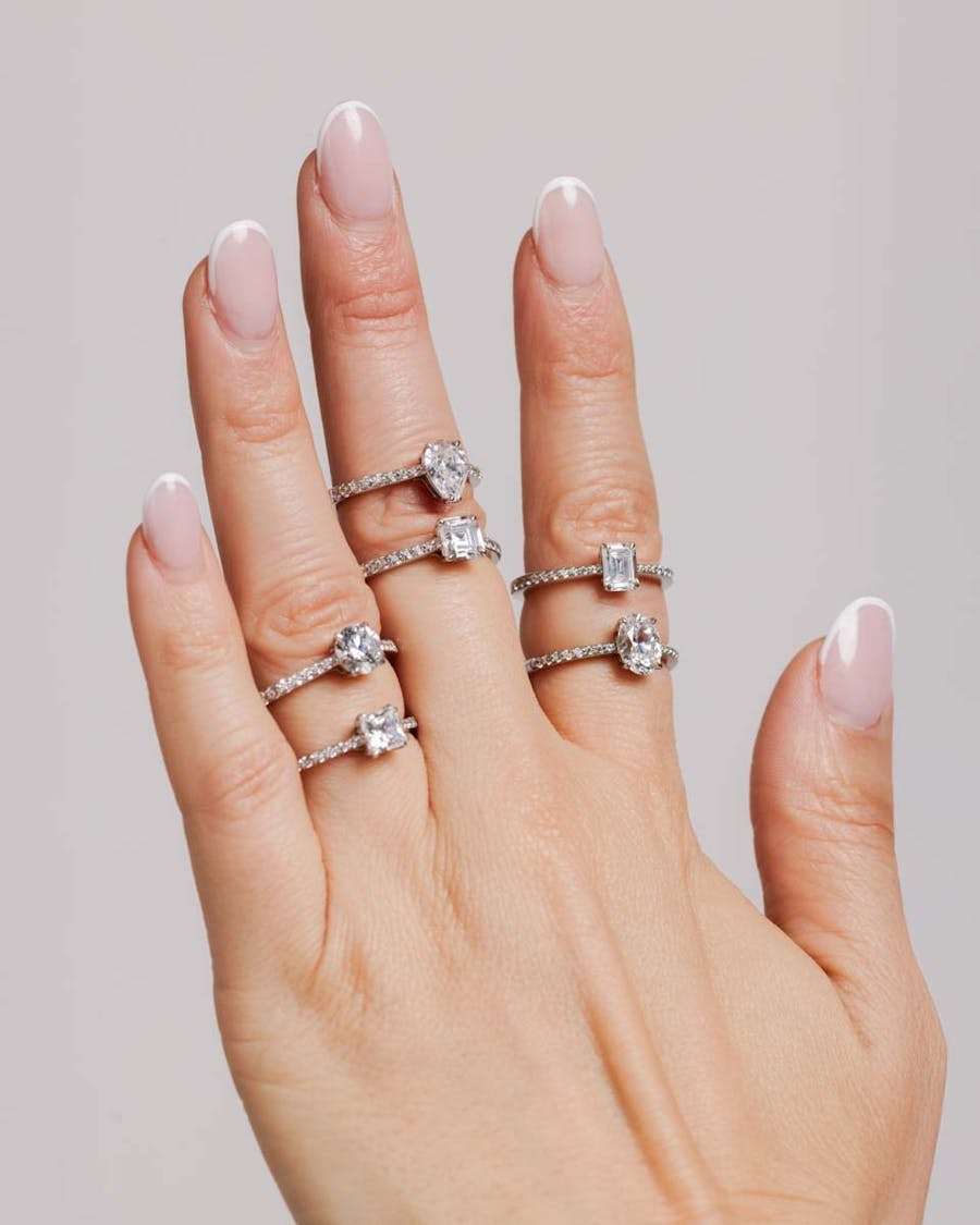 Which diamond shape fits my hand best?